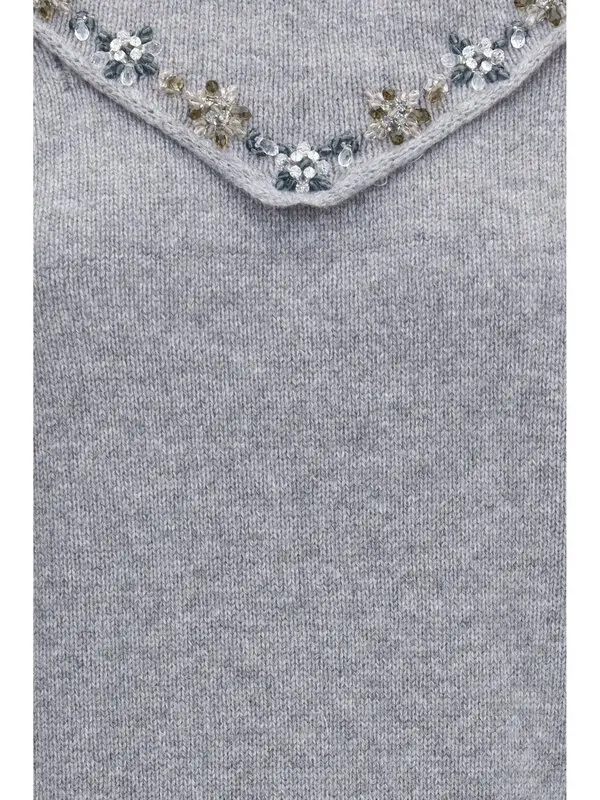 Prada Sweater With Integrated Scarf