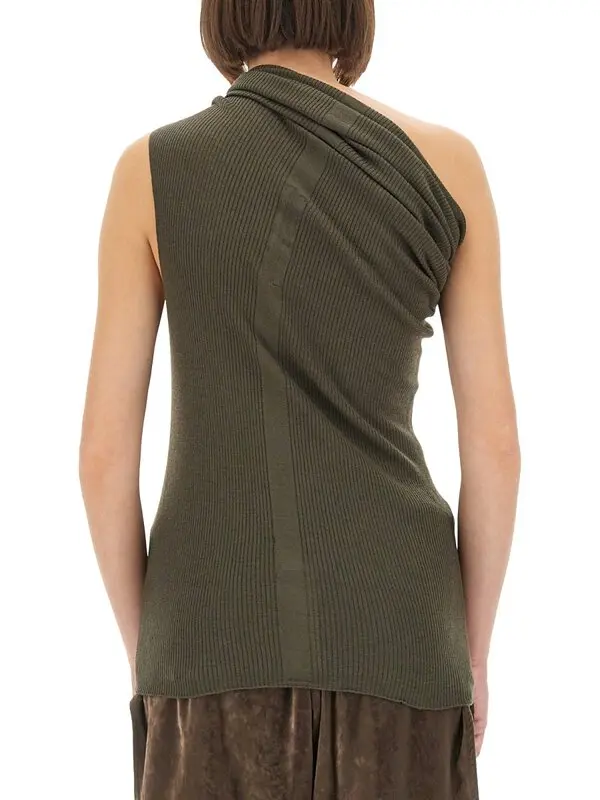 Rick Owens Athena Knit Top - Green