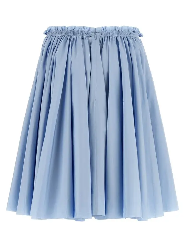 AMI Paris Wheel Skirt - Blue