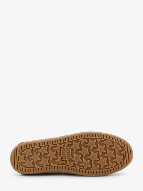 Miu Miu Suede Loafers - Cream