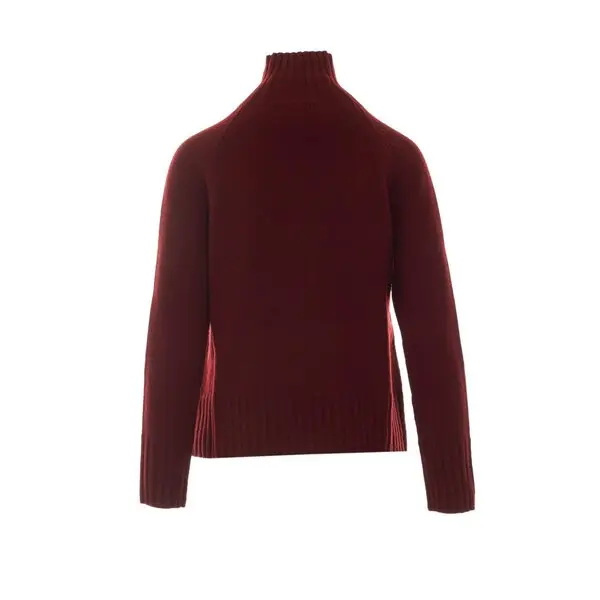 Max Mara Wool And Cashmere Turtleneck Sweater - Red