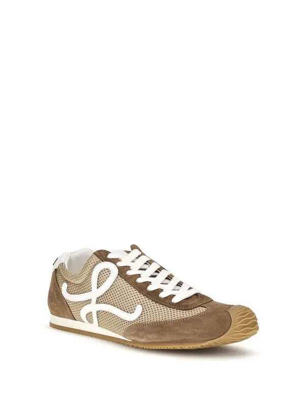 Loewe Ballet Runner 2.0 Suede And Mesh Sneakers