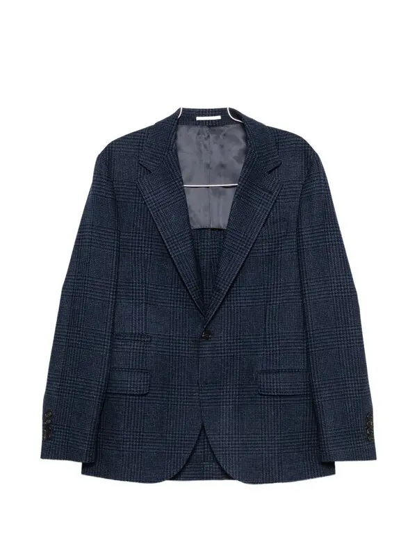 Brunello Cucinelli Wool Single-breasted Jacket - Multicolor