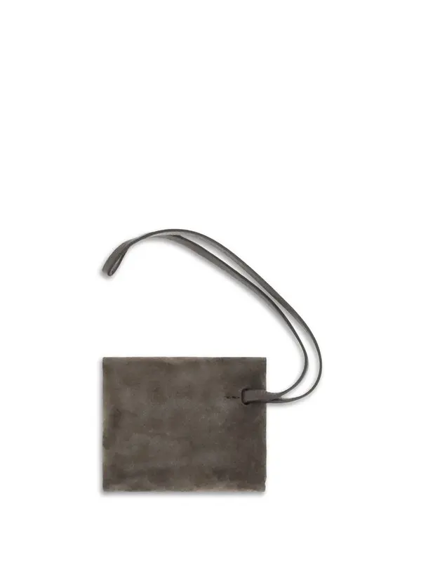Brunello Cucinelli Suede Bag Charm - Brown