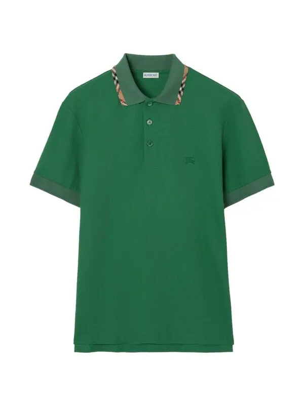 Burberry Logo Cotton Polo Shirt