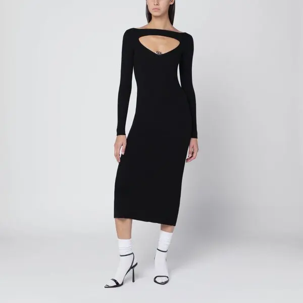 DIESEL® M-oloni Wool Midi Dress