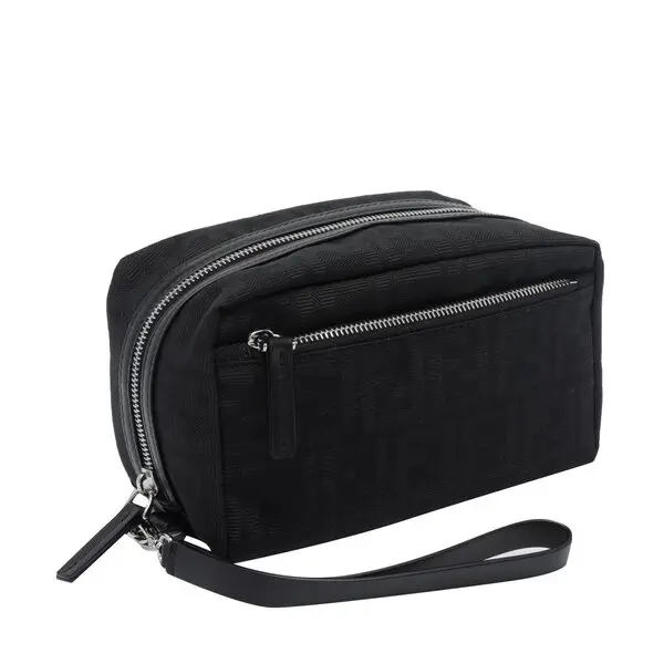 Fendi Small Ff Double Zip Beauty Case