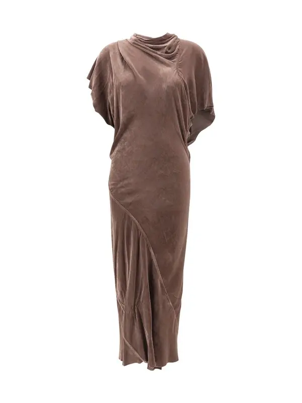 Rick Owens Seb Dress - Brown