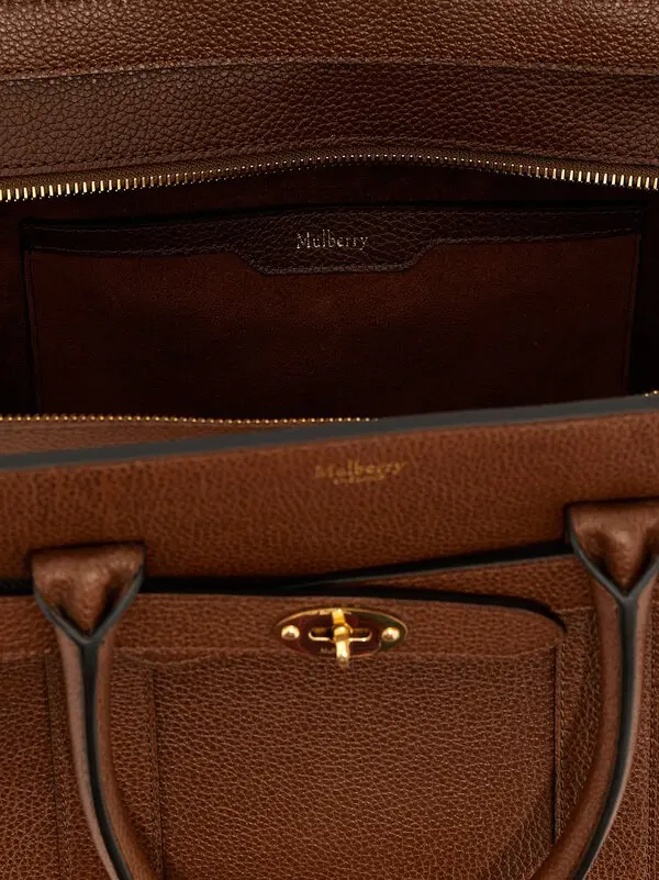 Mulberry Small Zipped Bayswater Handbag - Brown