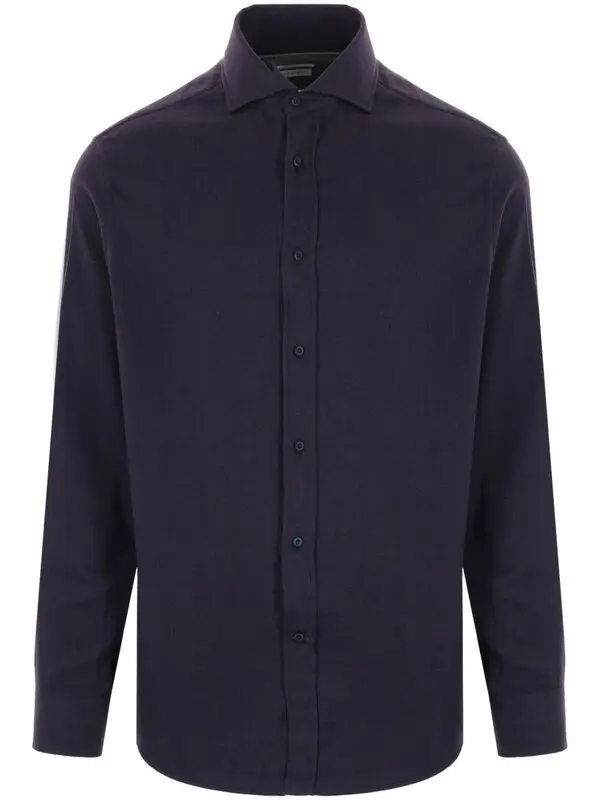 Brunello Cucinelli Cotton Blend Shirt - Multicolor