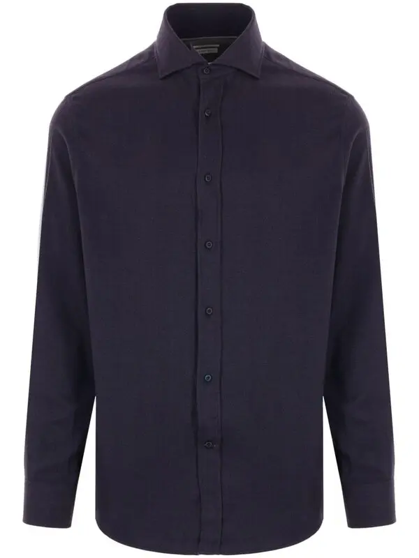 Brunello Cucinelli Cotton Blend Shirt - Multicolor