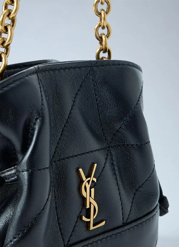 Saint Laurent Jamie Chain Belt Bag - Black