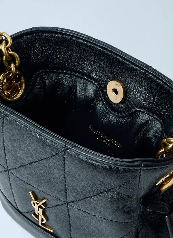 Saint Laurent Jamie Chain Belt Bag - Black