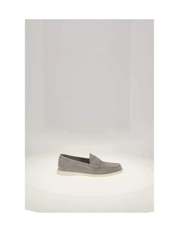 Dior Suede Granville Loafers - Gray