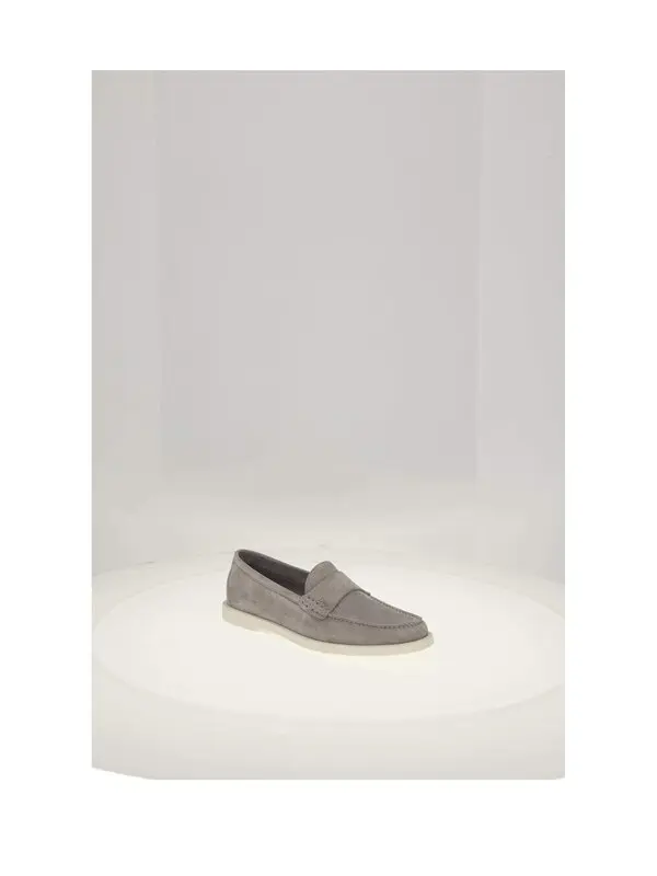 Dior Suede Granville Loafers - Gray