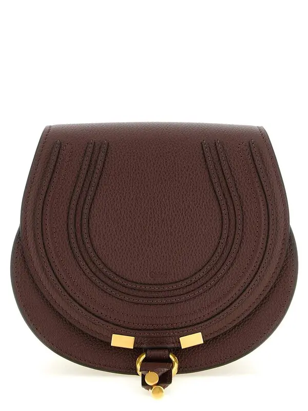 Chloé Marcie' Small Crossbody Bag - Brown