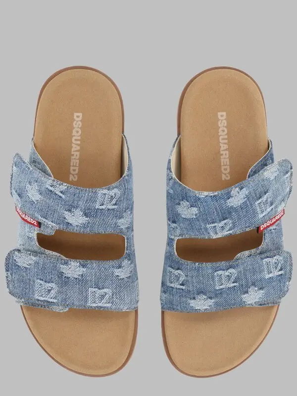 Dsquared2 Sandalo A Doppia Fascia