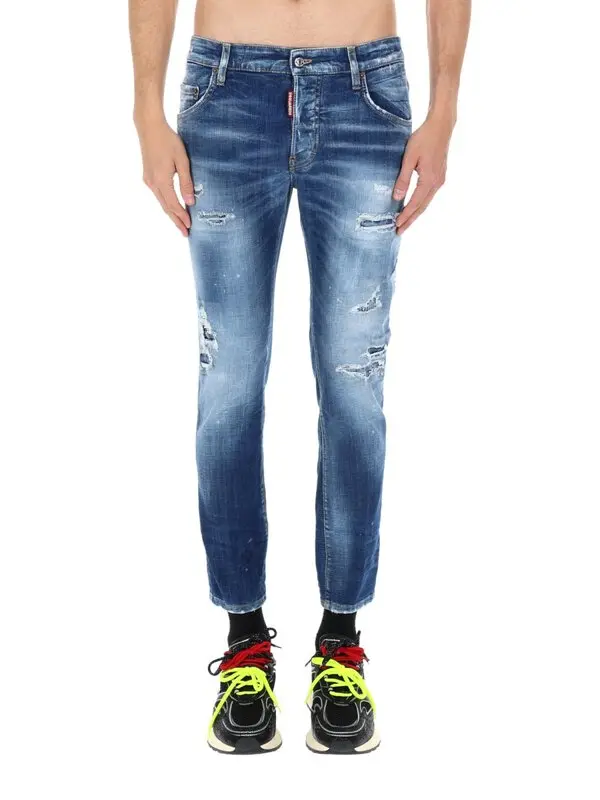 Dsquared2 Jeans Skater Effetto Destroy