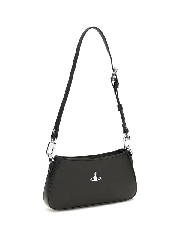 VIVIENNE WESTWOOD Tasha Phone Shoulder Bag - Black