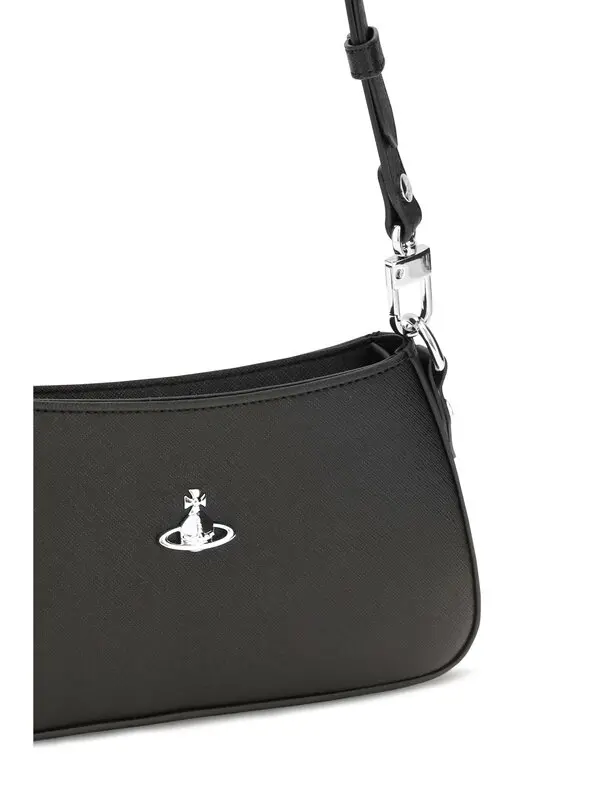VIVIENNE WESTWOOD Tasha Phone Shoulder Bag - Black
