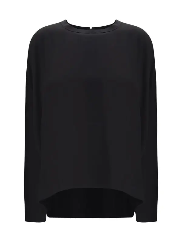 TOTEME Boxy Satin Top