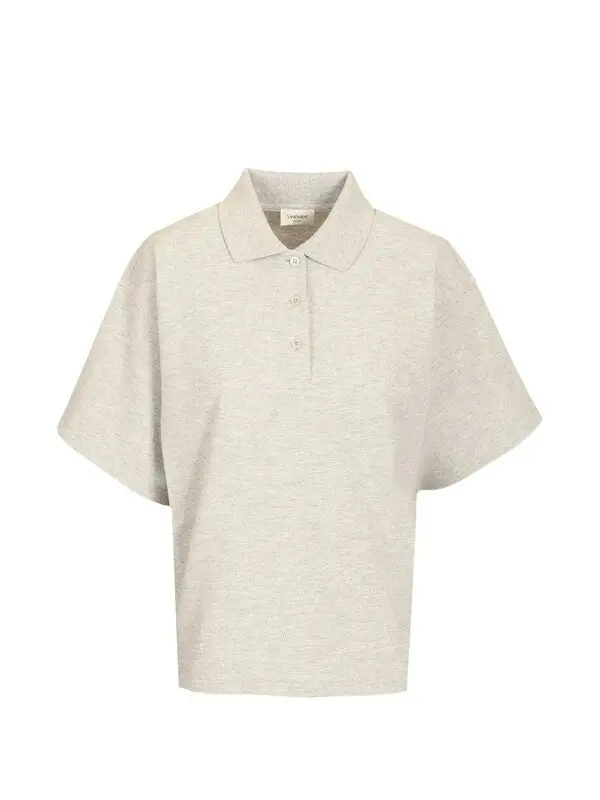 Saint Laurent Oversized Polo Shirt