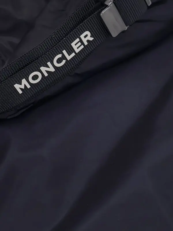 Moncler Trestraou Down Jacket With Grosgrain Profiles