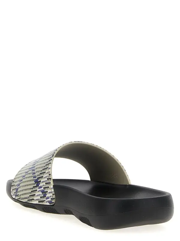 Burberry Dive Check' Sandals