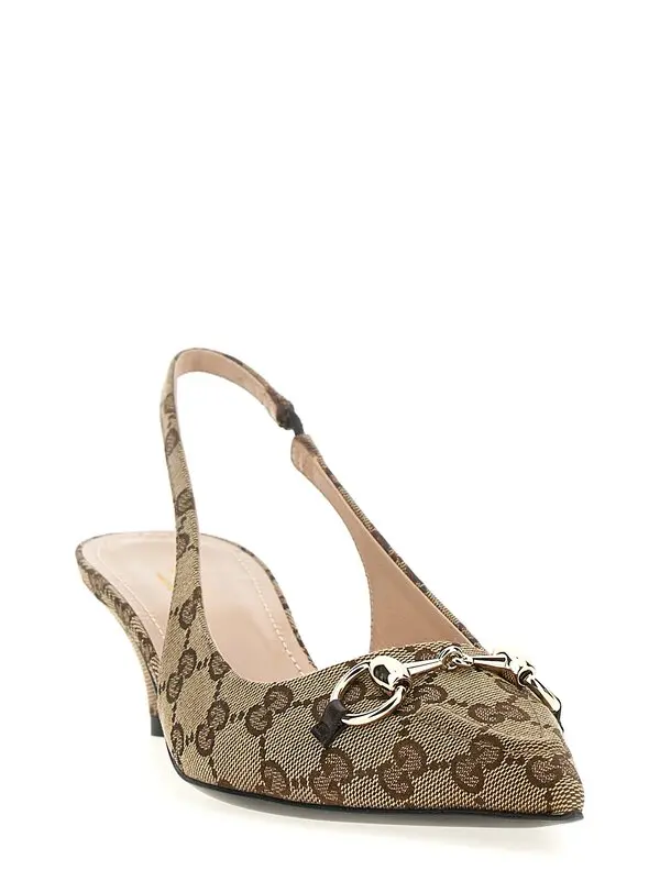 Gucci Gg Slingback - Cream