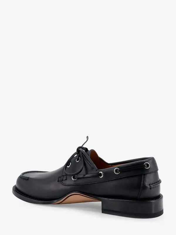 Dior Leather Loafers - Black