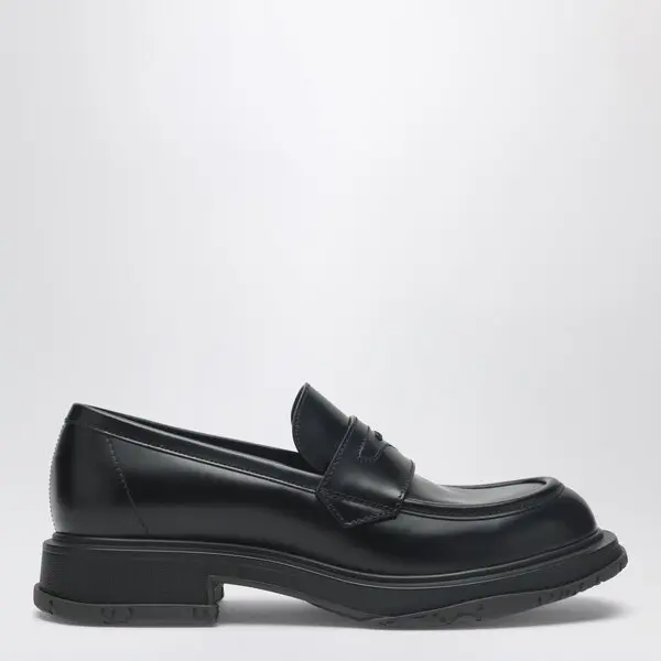 Gucci Leather Loafer With Logo