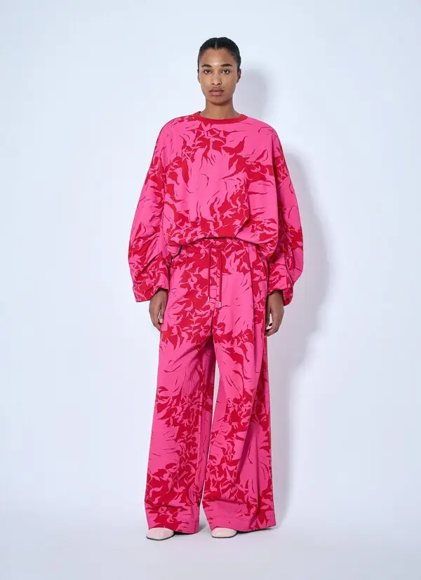Dries Van Noten Hadium Cotton Jersey Sweatpants