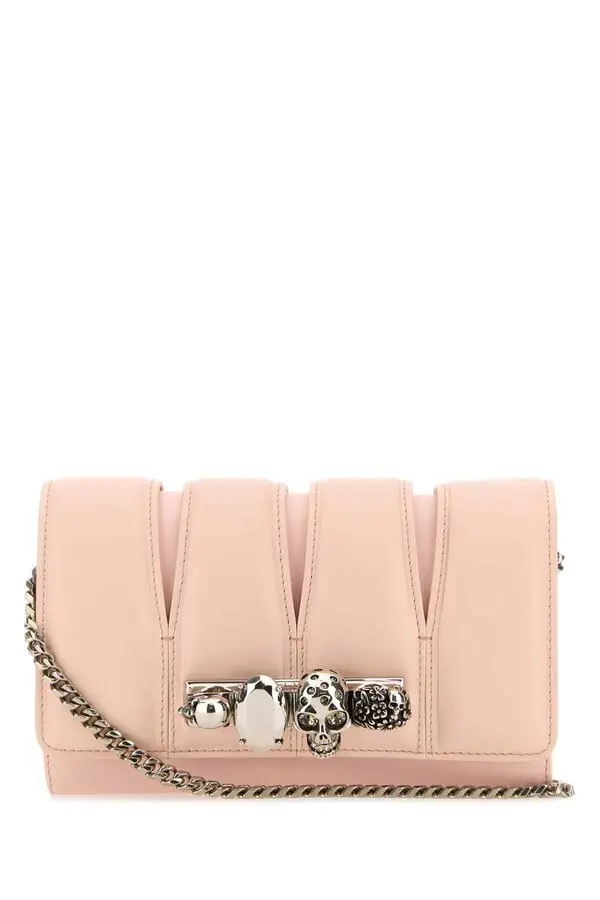 Alexander McQueen Leather Clutch - Pink