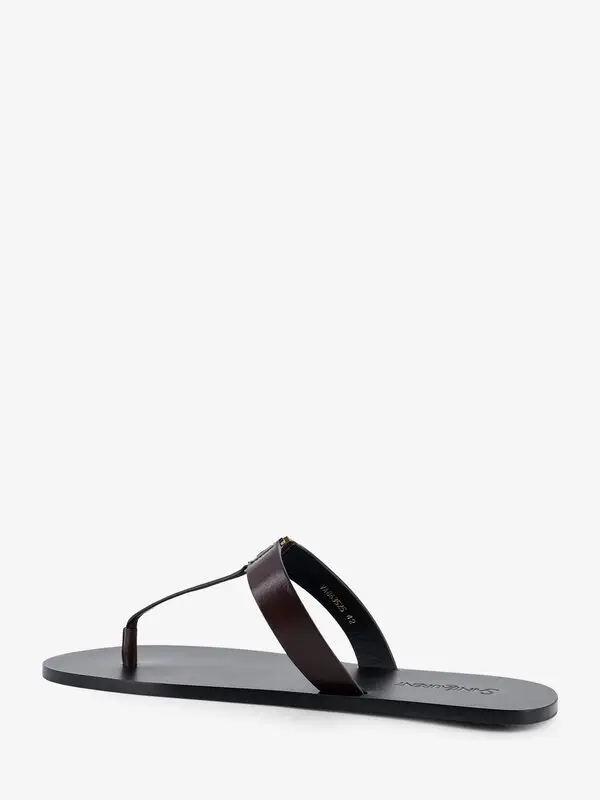 Saint Laurent Leather Sandals - Multicolor