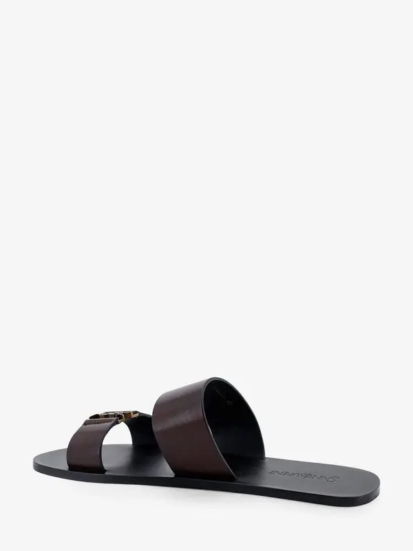 Saint Laurent Leather Sandals - Multicolor