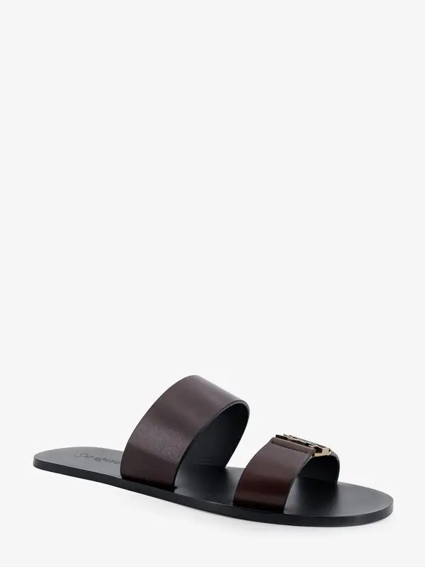 Saint Laurent Leather Sandals - Multicolor