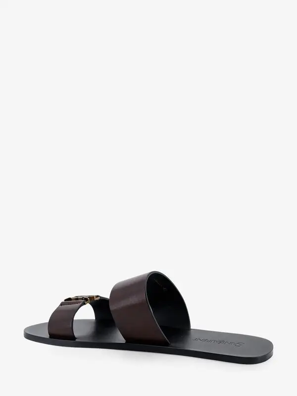 Saint Laurent Leather Sandals - Multicolor