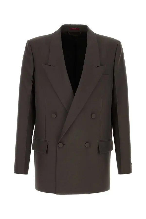 Gucci Chocolate Panama Blazer - Brown