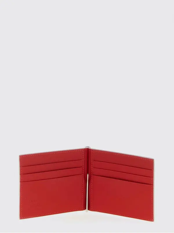 CHRISTIAN LOUBOUTIN Mooncrest Hammered Leather Wallet