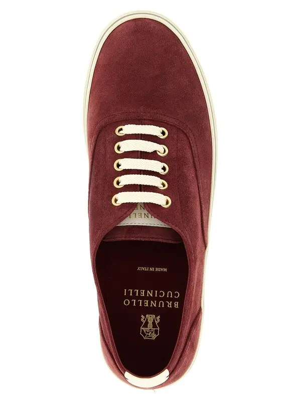 Brunello Cucinelli Suede Sneakers - Multicolor