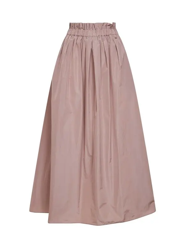 Herno Techno Taffeta Long Skirt - Multicolor