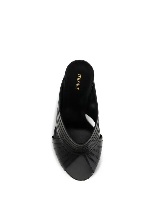 Versace Nappa Leather Mules