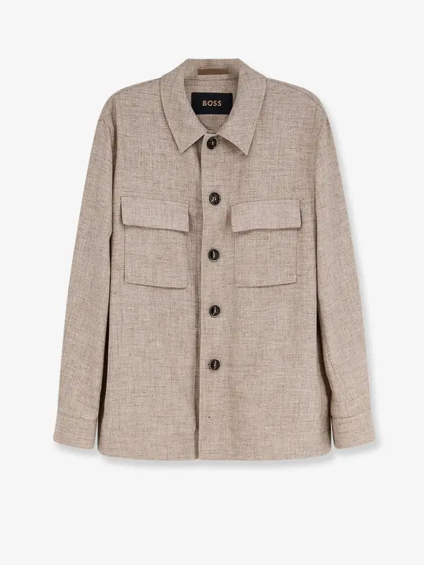 BOSS Corvin Virgin Wool, Silk And Linen Jacket