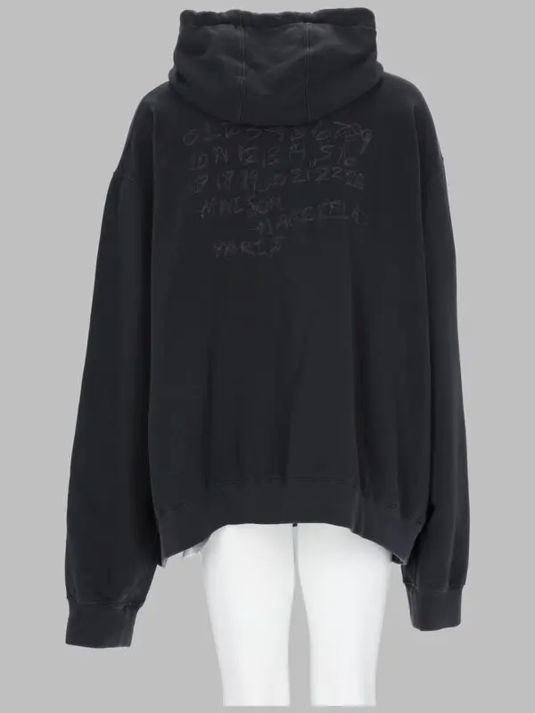 MAISON MARGIELA Felpa Oversize - Black