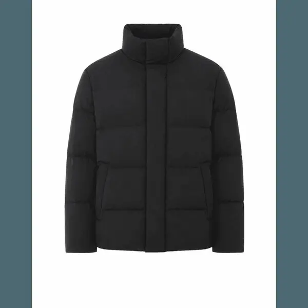 Saint Laurent Down Jacket - Black