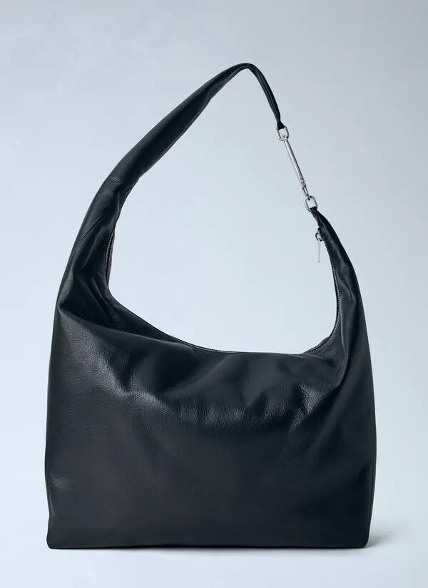 Rick Owens Gemini Hobo Bag - Black
