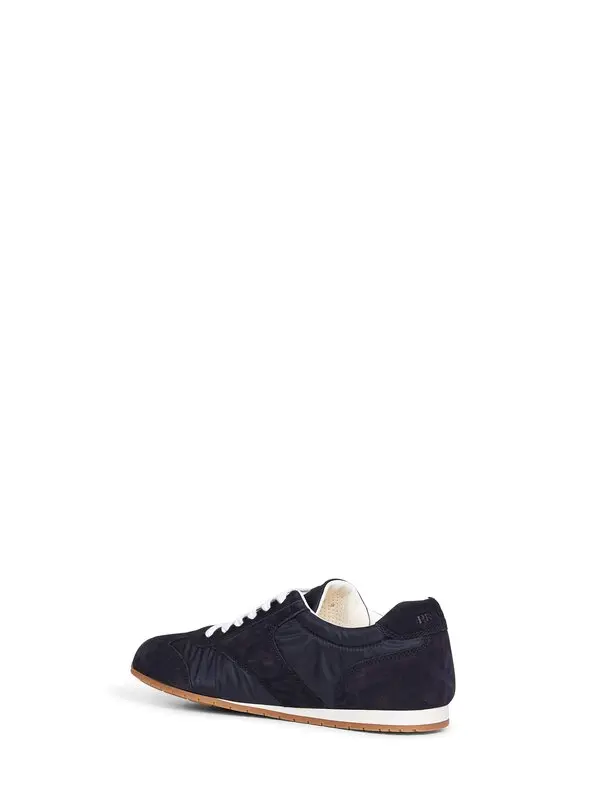 Prada Re-nylon And Suede Sneakers - Multicolor