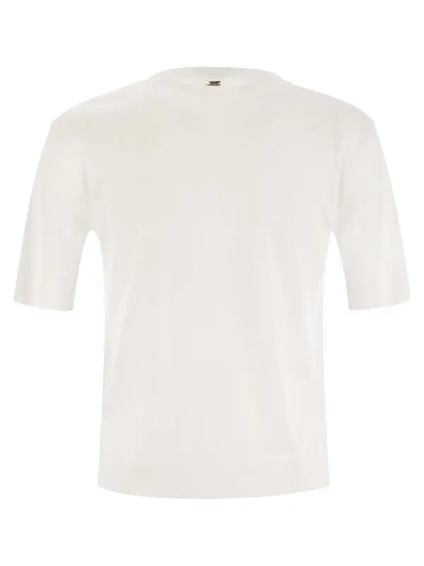 Herno Lyocell And Cotton T-shirt