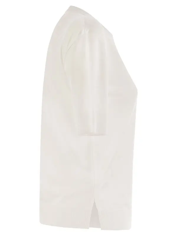 Herno Lyocell And Cotton T-shirt