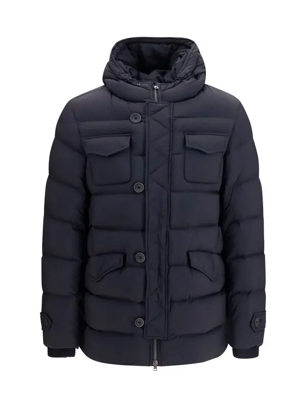 Herno Thermal Waterproof Down Jacket - Black